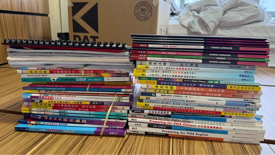 PSLE Exam Papers & Assessment Books - Chinese, Science, English ...