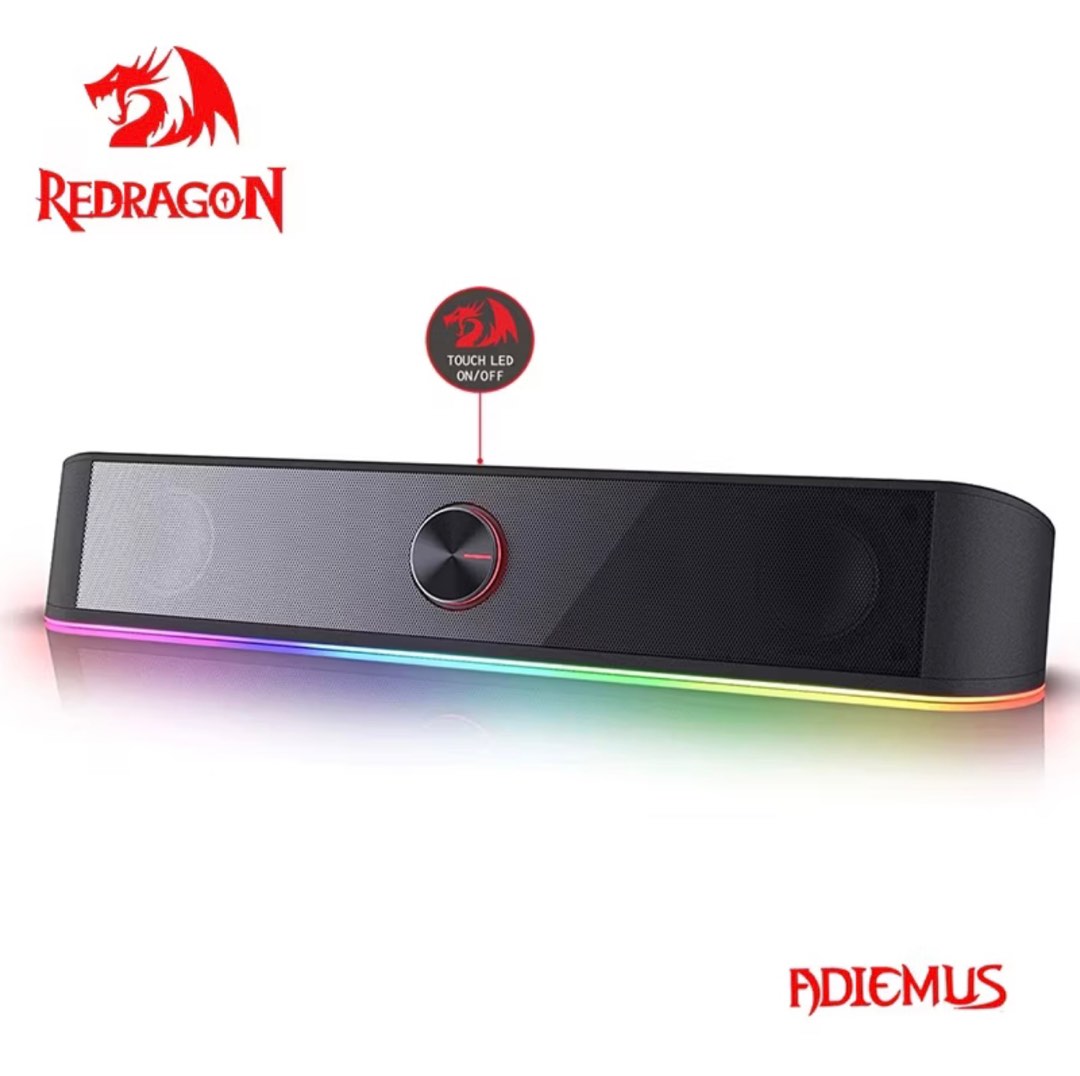 Redragon GS560 Adiemus RGB Soundbar, Audio, Soundbars, Speakers ...