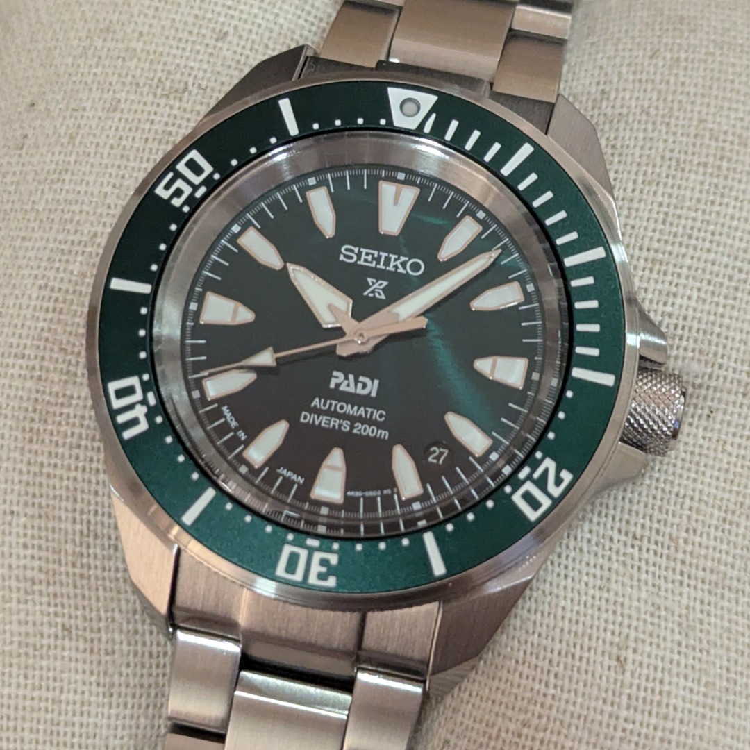 Seiko Prospex SRPL53 PADI Special Edition SRPL53J Samurai / Shogurai ...