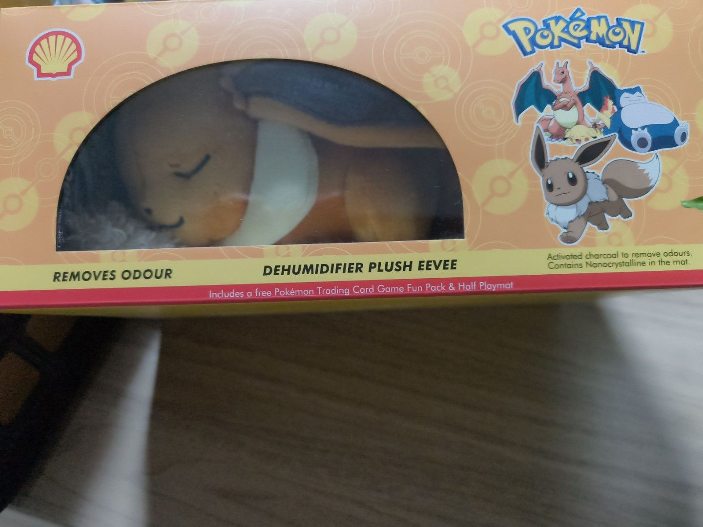 Shell x Pokemon Eevee Dehumidifier Plush Toy, Hobbies & Toys, Toys ...