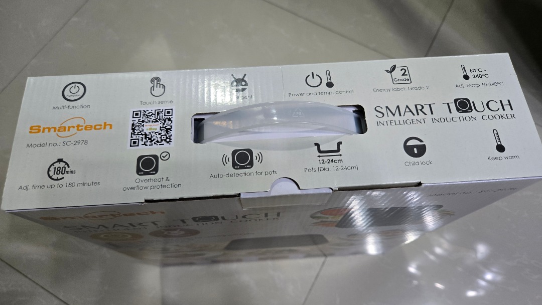 Smartech Smart Touch Induction Cooker SC-2978, 家庭電器, 廚房電器, 鍋具 - Carousell