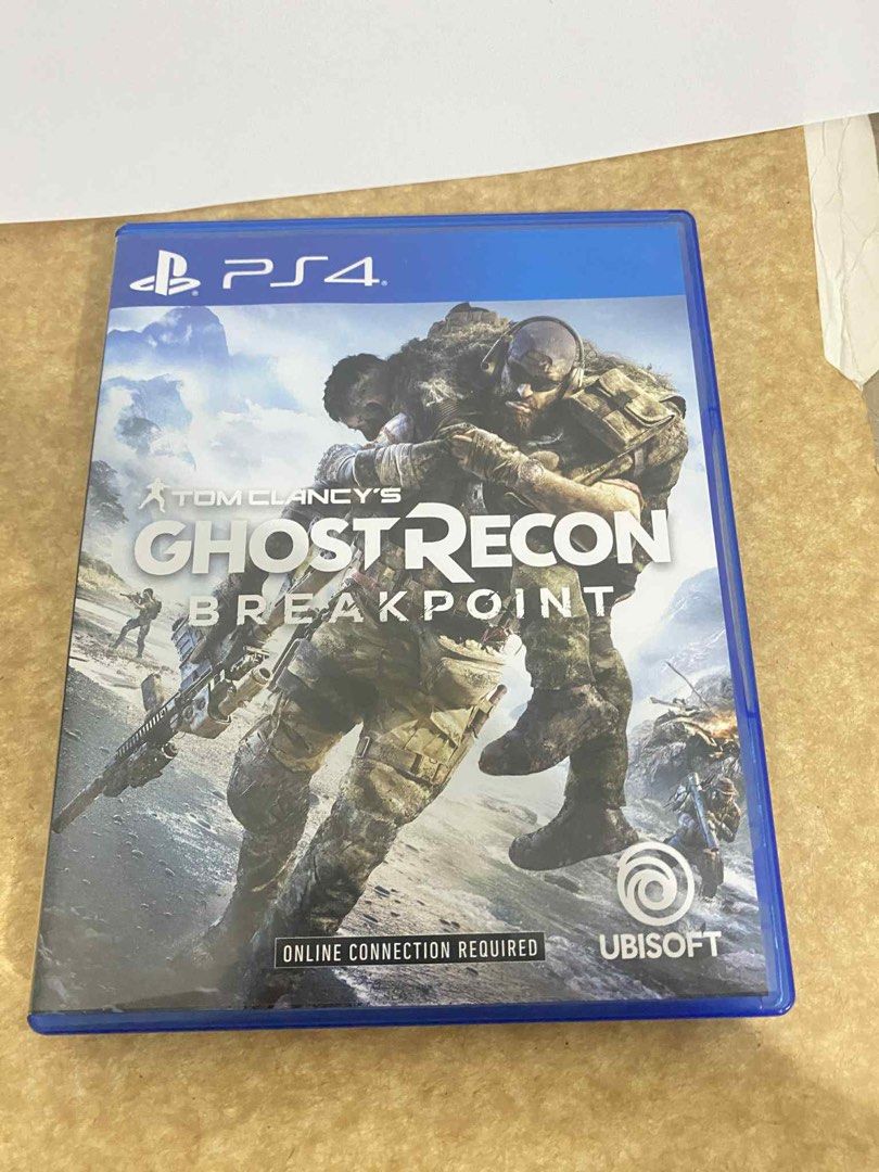 Tom Clancy's Ghost Recon Breakpoint - PS4, Video Gaming, Video Games ...