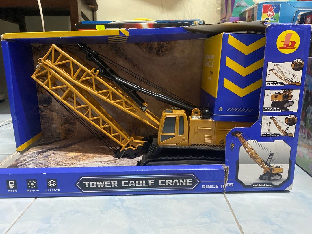 Tower Cable Crane Toy, Hobbies & Toys, Toys & Games on Carousell