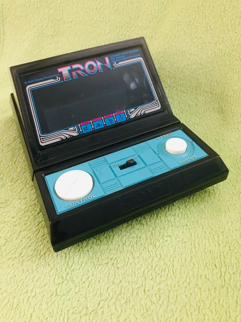 1981 TRON Table Top Game (Transparent), Video Gaming, Video Game ...