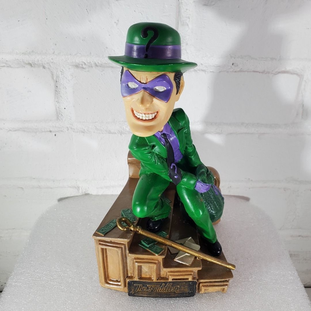 蝙蝠俠 - 謎語人動態搖頭公仔 rteckp Batman - The Riddler Dynamic Bobble Heads ...