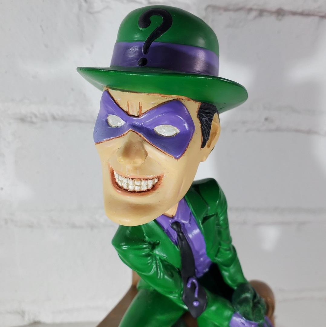 蝙蝠俠 - 謎語人動態搖頭公仔 rteckp Batman - The Riddler Dynamic Bobble Heads ...
