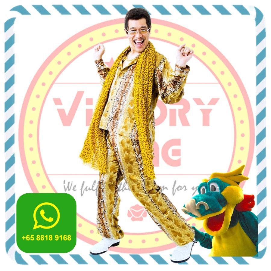 🍍 Piko Taro PPAP Costume – Viral & Fun!, Hobbies & Toys, Occasions & Party Supplies on Carousell