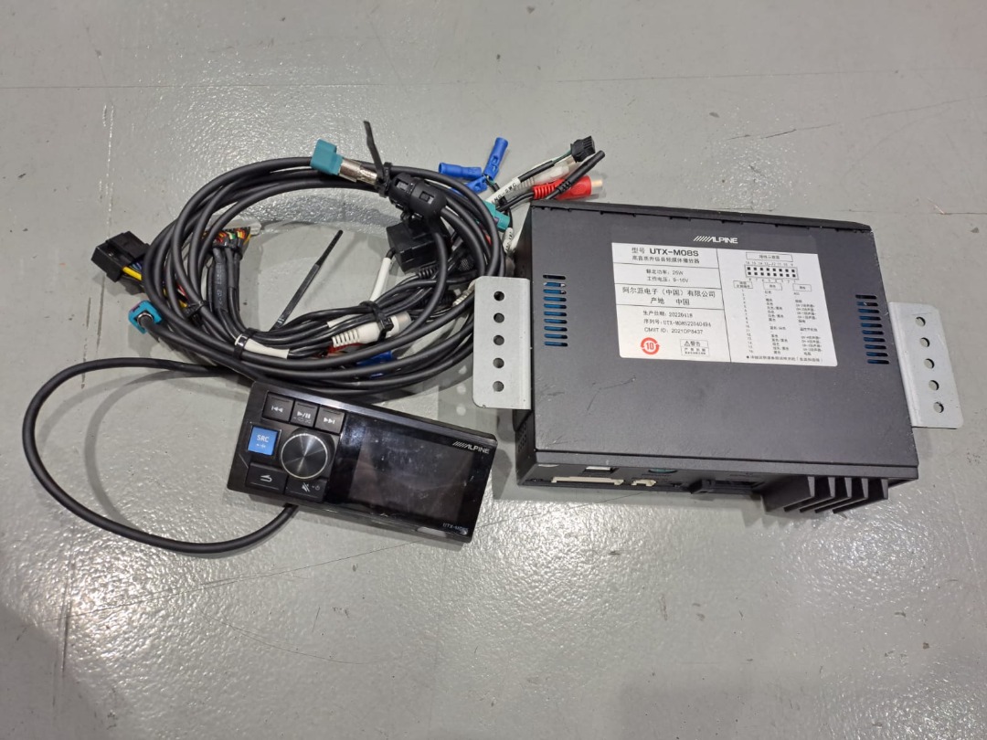 Alpine UTX-M08S Add-In DSP Audio Player (Cash & Carry), Car Accessories ...