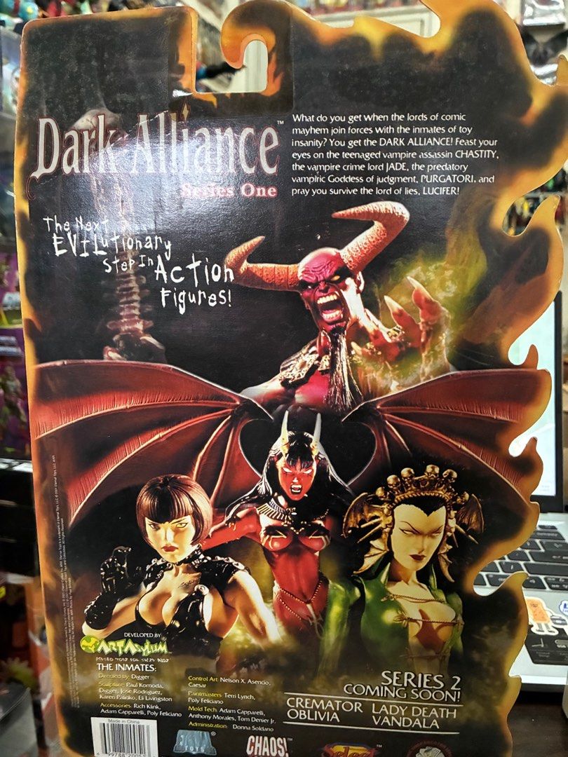 Art Asylum Dark Alliance - Purgatori, Hobbies & Toys, Toys & Games on ...