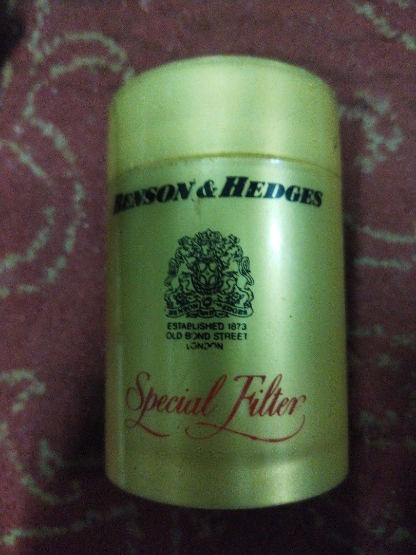 Benson & Hedges Special Filter Cigarette Case, Hobbies & Toys ...