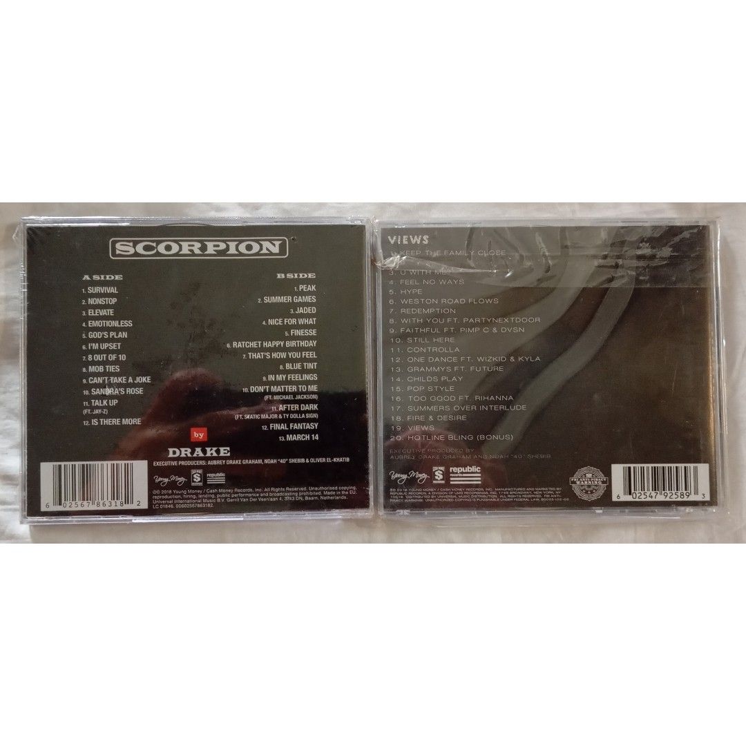 [Capitol Music] Drake - CD Album !'!', Hobbies & Toys, Music & Media ...