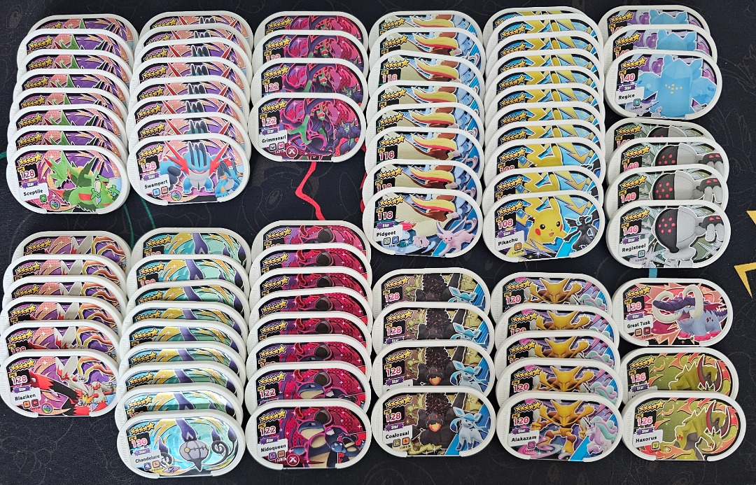 [COMPLETE YOUR SET] Pokemon Mezastar 2* to 5* Meza tags from StarDust ...