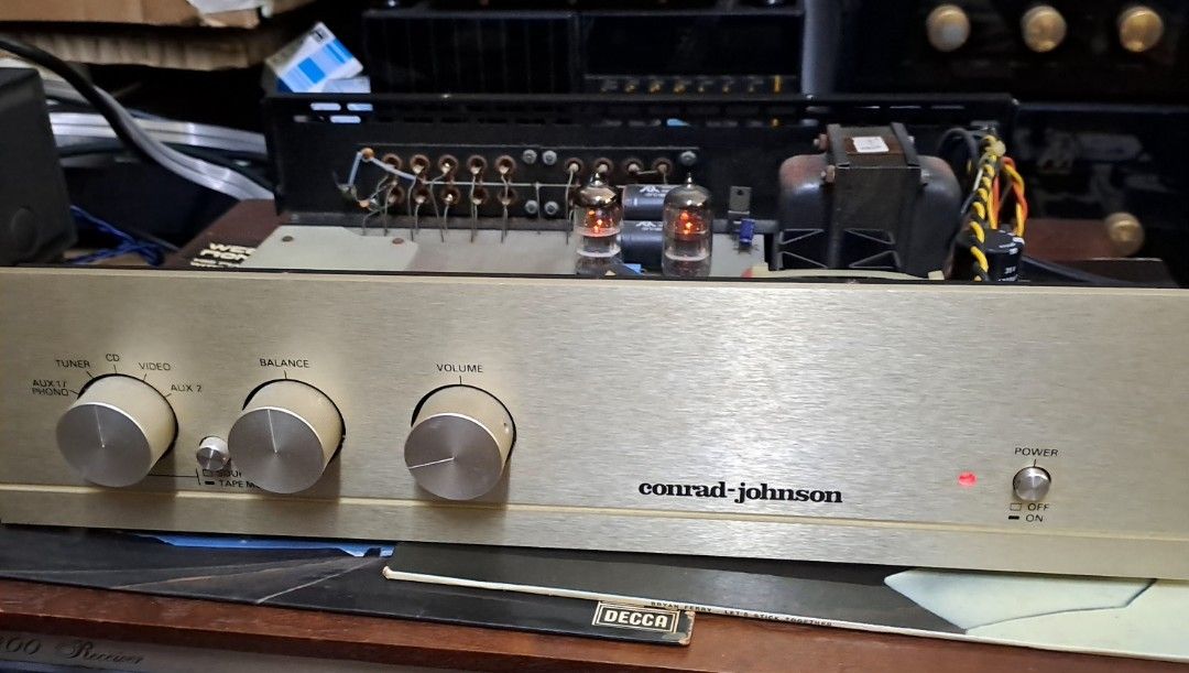Conrad-Johnson PV10AL preamp, Audio, Soundbars, Speakers & Amplifiers ...