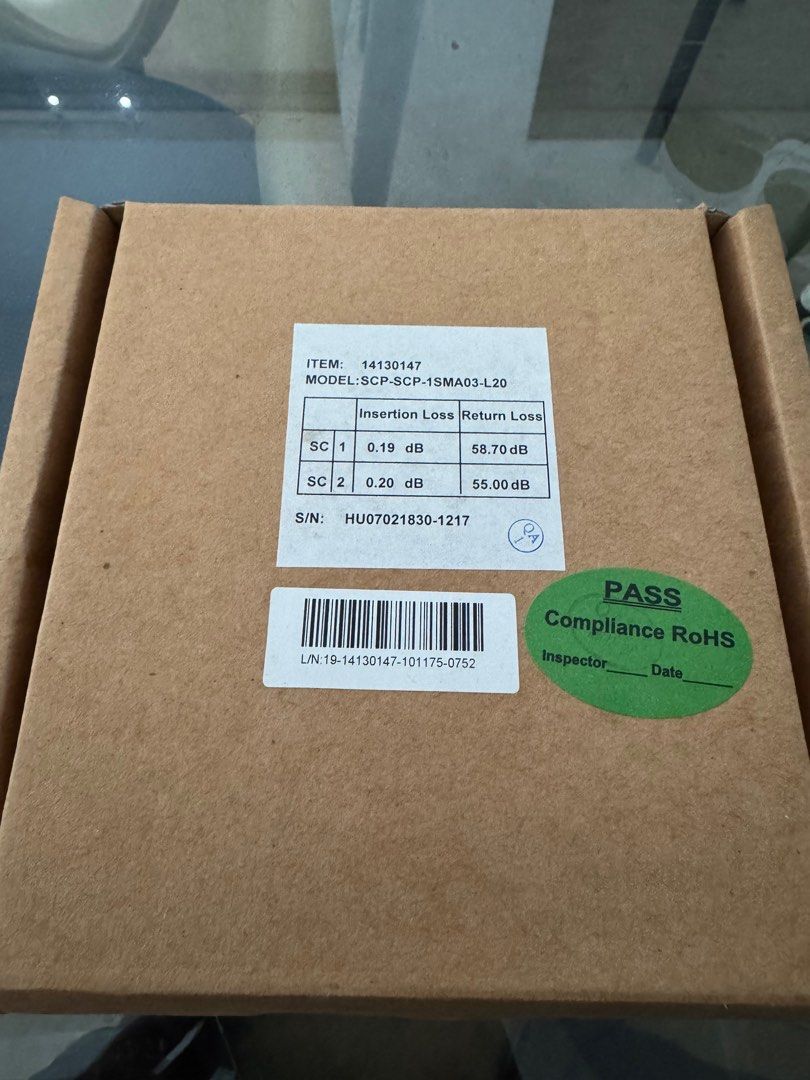 Fiber Optic Patch Cord, Computers & Tech, Parts & Accessories, Cables & Adaptors on Carousell