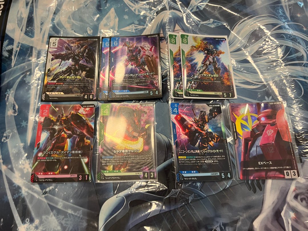 Gundam Card Game on Carousell