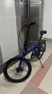 Java Folding Bike - Olive Green, Sports Equipment, Bicycles & Parts ...