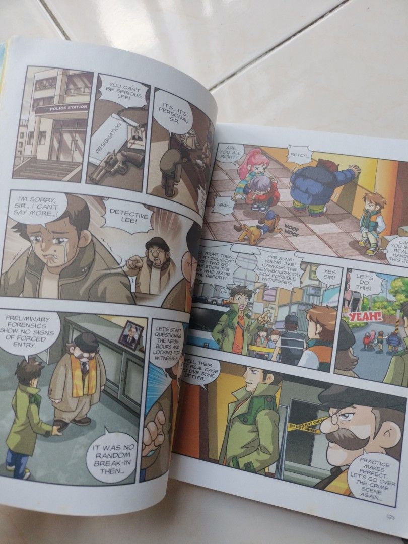 Junior Investigators CSI Comic Book Series, Hobbies & Toys, Books ...