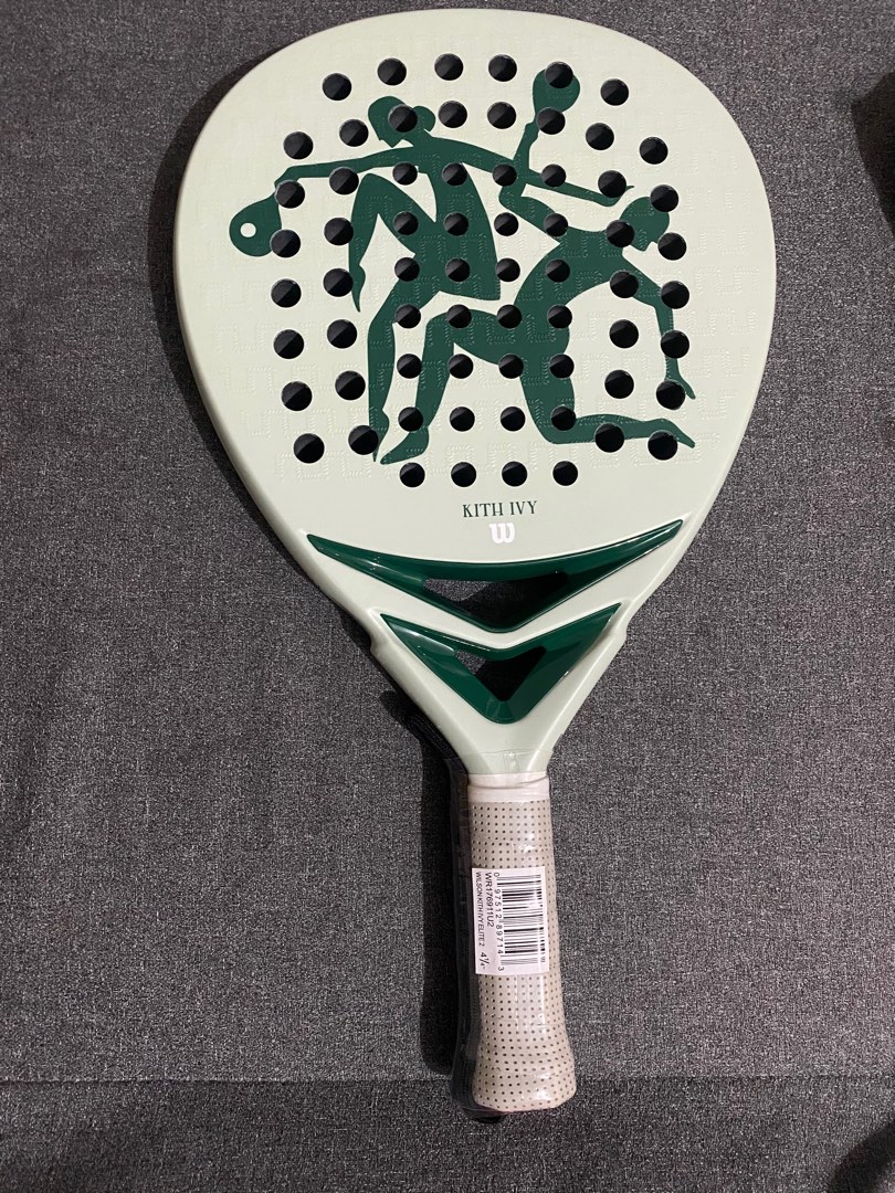 kith x Wilson Elite Padel Racket, Olah Raga, Perlengkapan Olahraga ...