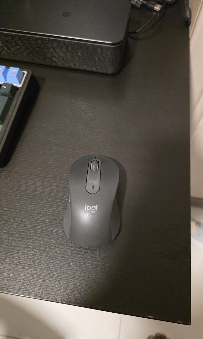 Logitech M650 Mouse and Keebs Project YG102 Black Mechanical Keyboard ...