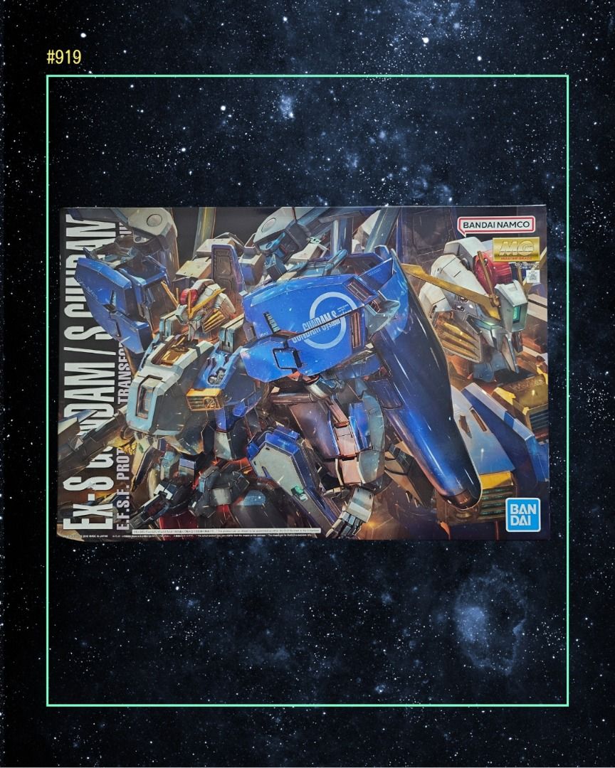【全新現貨】MG - Ex-S Gundam / S Gundam E.F.S.F. Prototype Transformable ...
