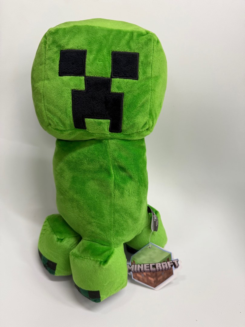 Minecraft Creeper Plush Toy, Hobbies & Toys, Toys & Games on Carousell