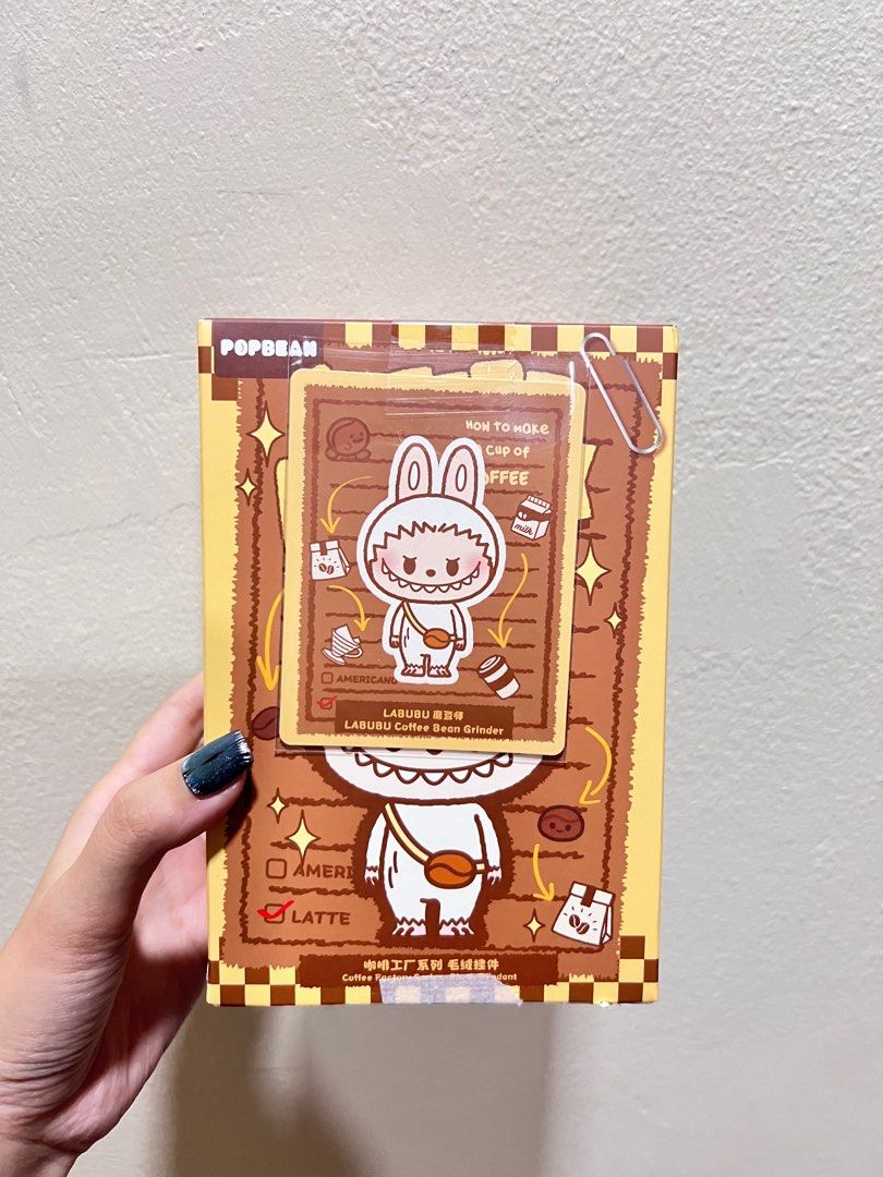 Mini coffee Labubu confirm box, Hobbies & Toys, Toys & Games on Carousell
