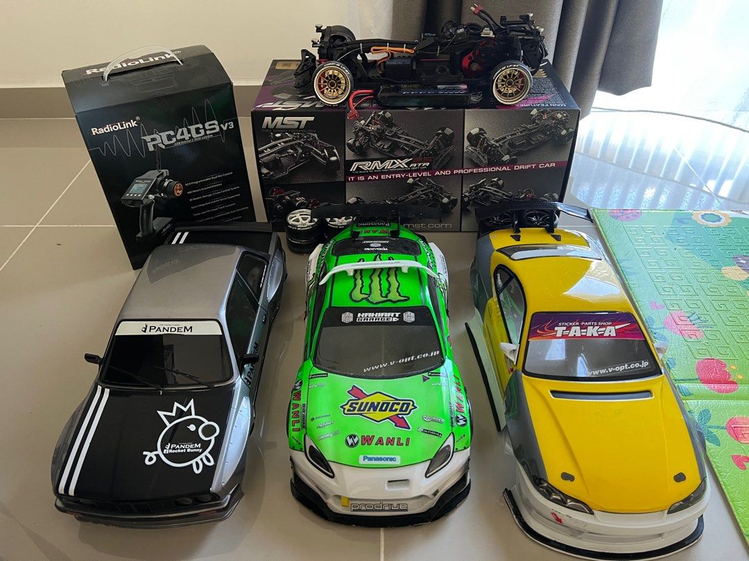 MST RMX 2.5 RTR RC Drift with RadioLink RC4GS V3 Transmitter, Hobbies ...