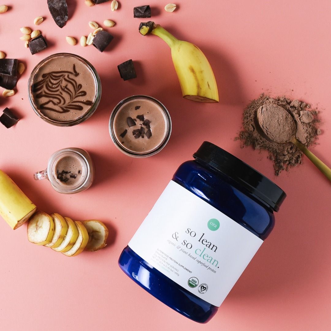 Organic Protein Powder (So Lean & So Clean) - Chocolate 650g 純素有機蛋白粉 ...