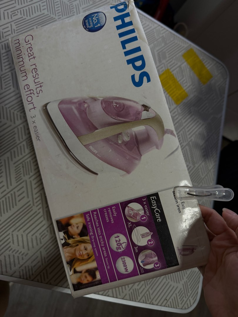 Philips EasyCare Steam Iron, TV & Home Appliances, Irons & Steamers on ...