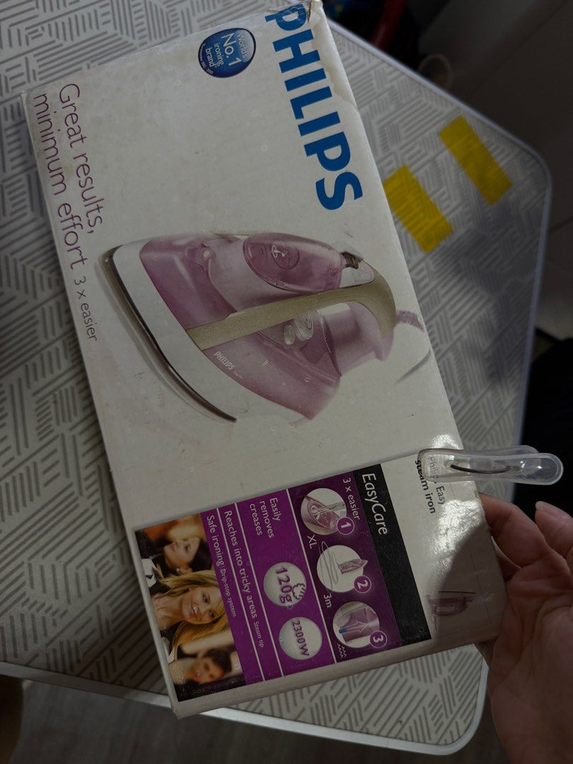Philips EasyCare Steam Iron, TV & Home Appliances, Irons & Steamers on ...