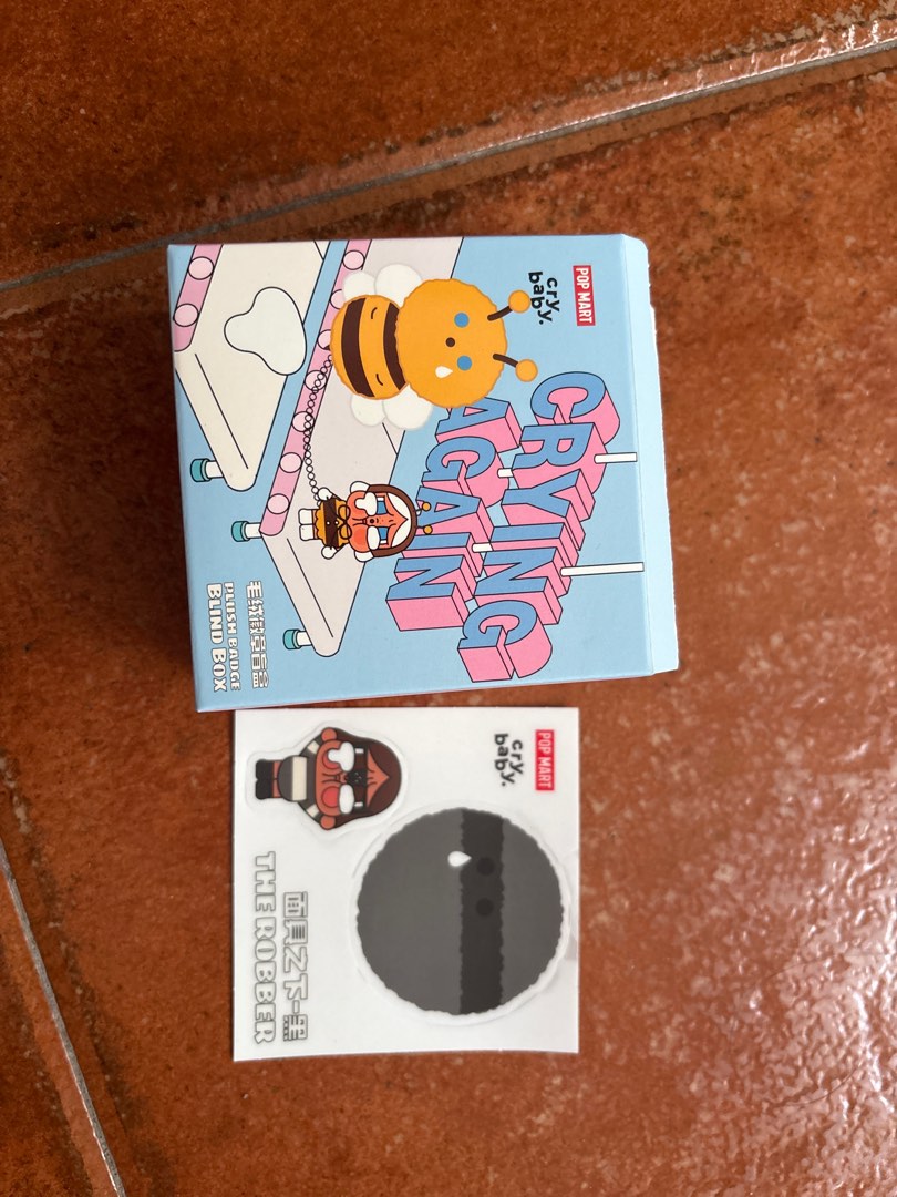 Pop Mart Crybaby Crying Again Blind Box - The Robber, Hobbies & Toys ...