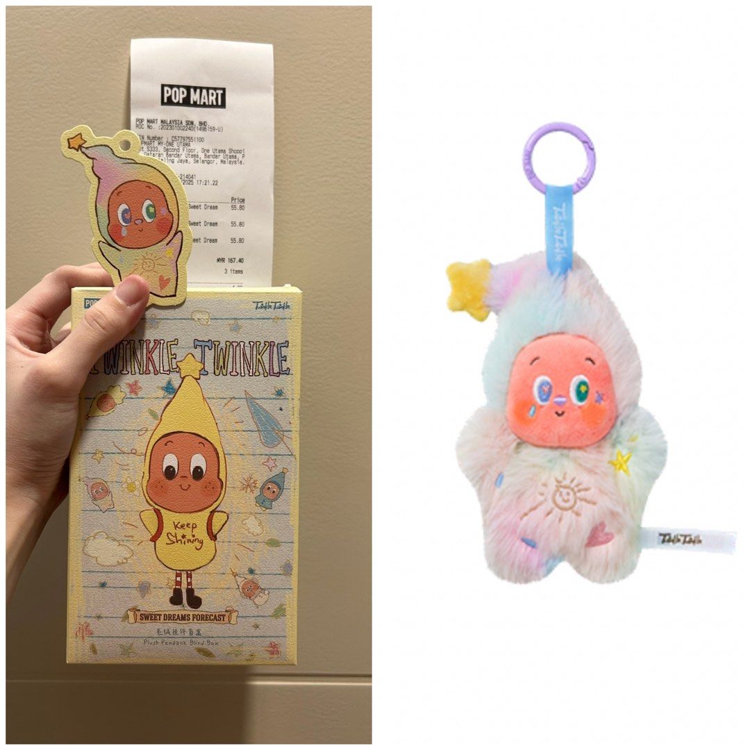Popmart Twinkle Twinkle v3 Afterglow Marshmallow (Brand New), Hobbies ...