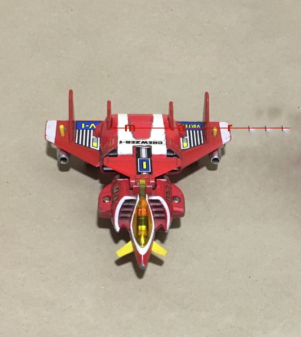 RARE voltes v volt Crewzer 1 1977 scarce genuine part's Box ...