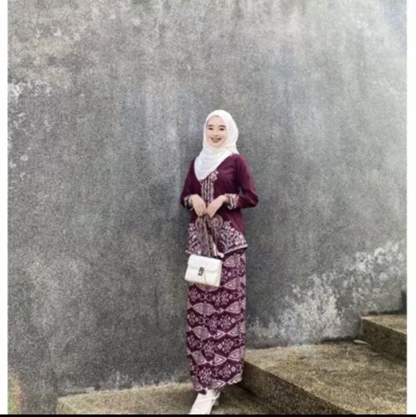 (RAYA COLLECTION 2026) RAYYAN HAYA ANITA KEBAYA EMBROIDERY LONG SLEEVE ...