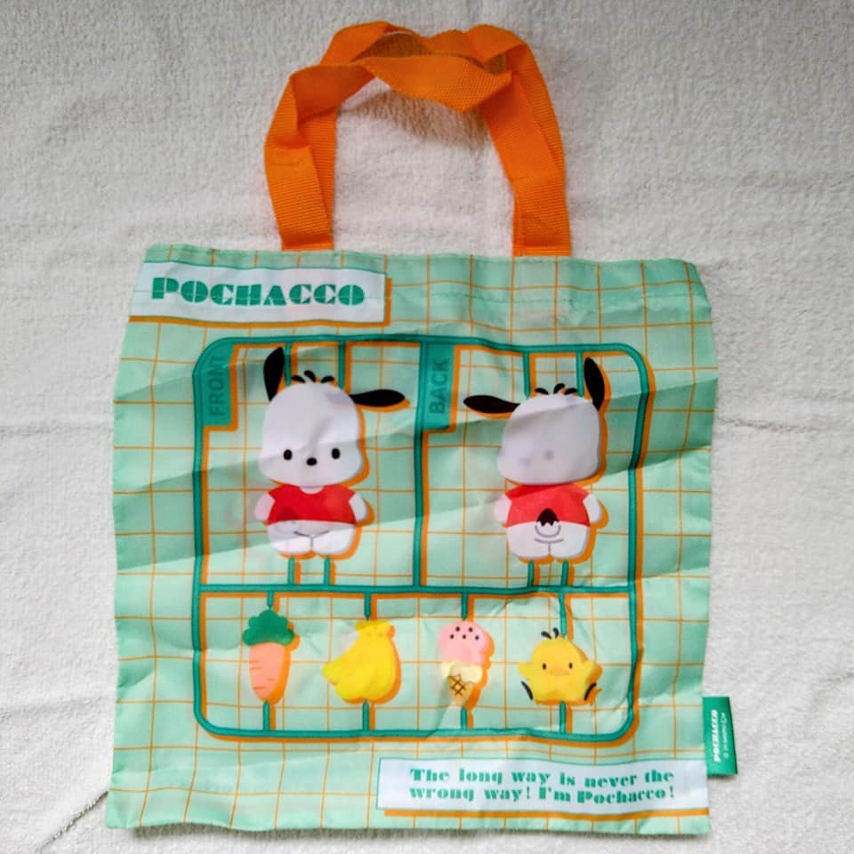 Sanrio "Model Kit Gunpla Runner" Design Eco Tote Bag - Pochacco ...