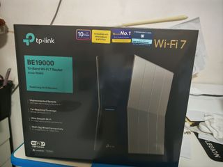 100+ Tp link eb810v wifi 7 router For Sale | Networking | Carousell ...