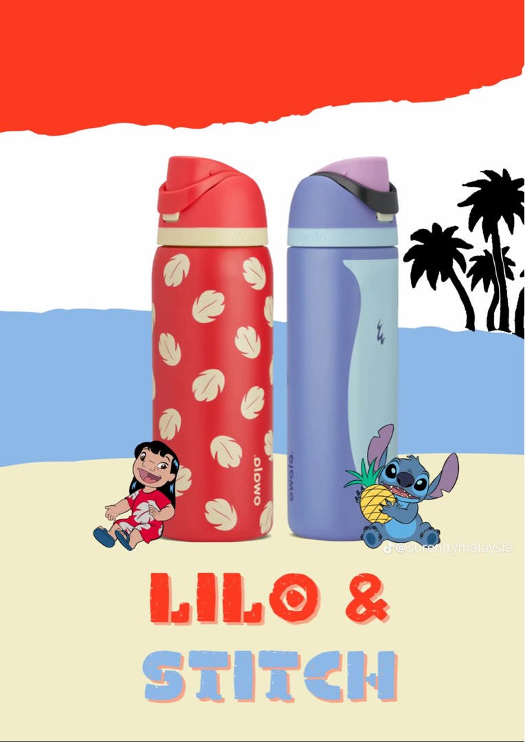 TUMBLR OWALA LILO/STITCH LIMITED EDITION GRADE 1:1 32oz, Perabotan ...