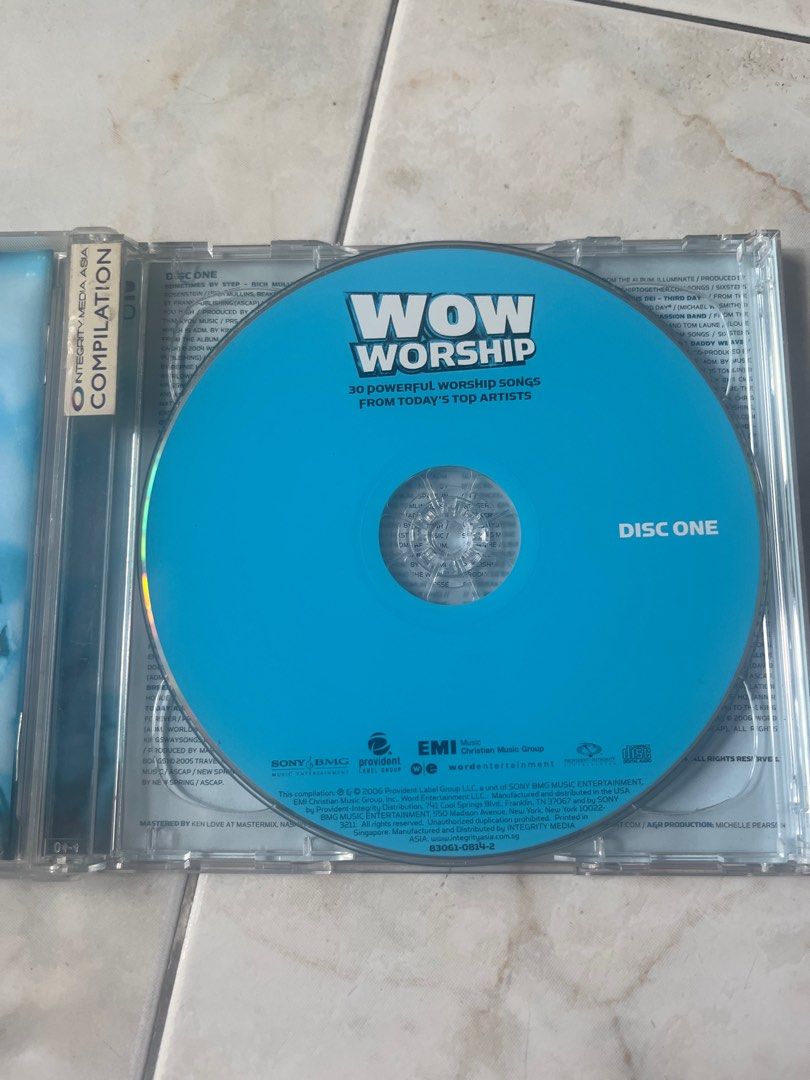 WOW Worship Compilation CD, Hobbies & Toys, Music & Media, CDs & DVDs ...