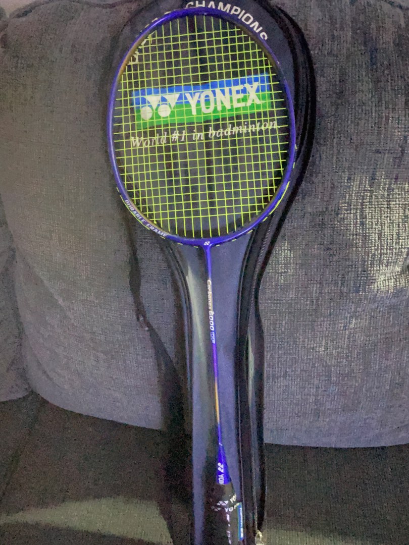 Yonex Carbonex 6000 Badminton Racket, Sports Equipment, Sports & Games ...