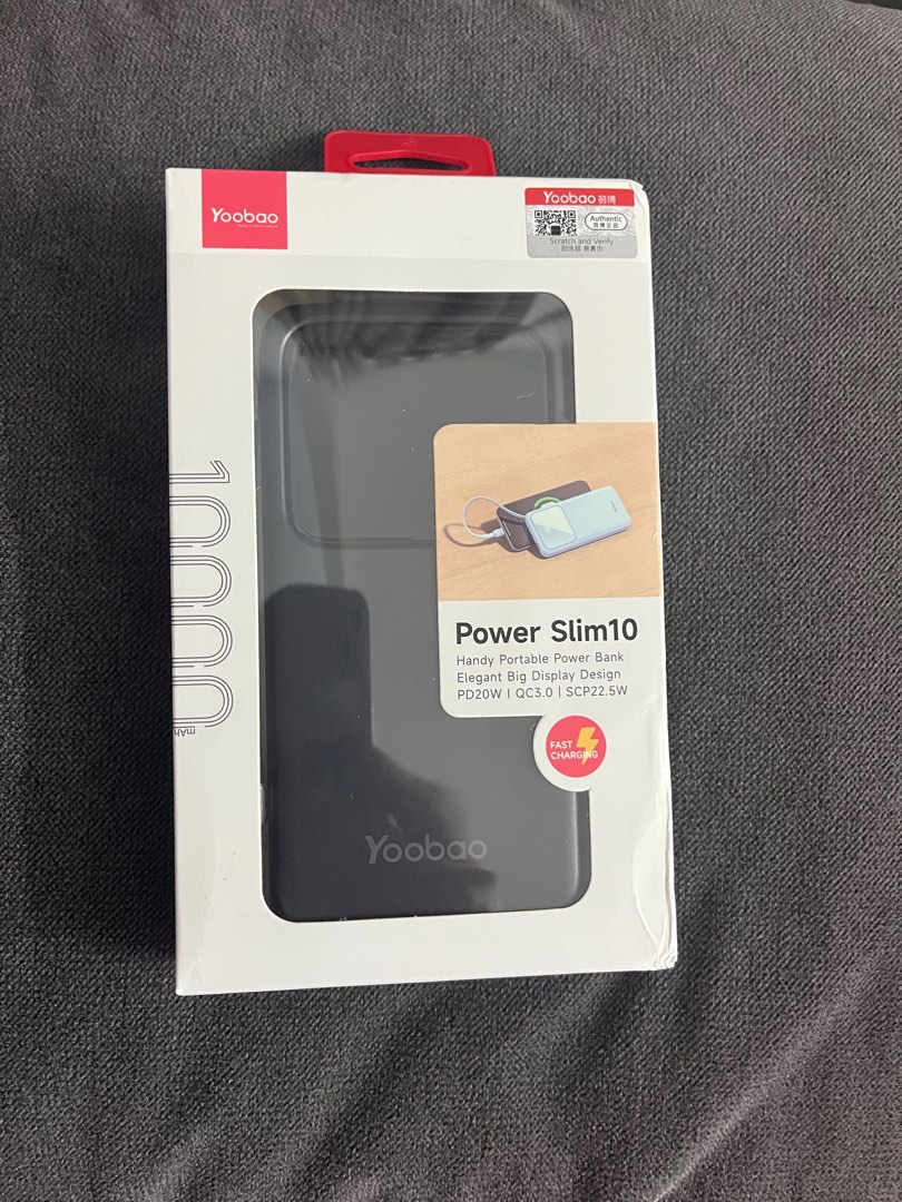 Yoobao 3C Power Bank 20W Fast Charge 10000mAh Built in Cable, Mobile ...