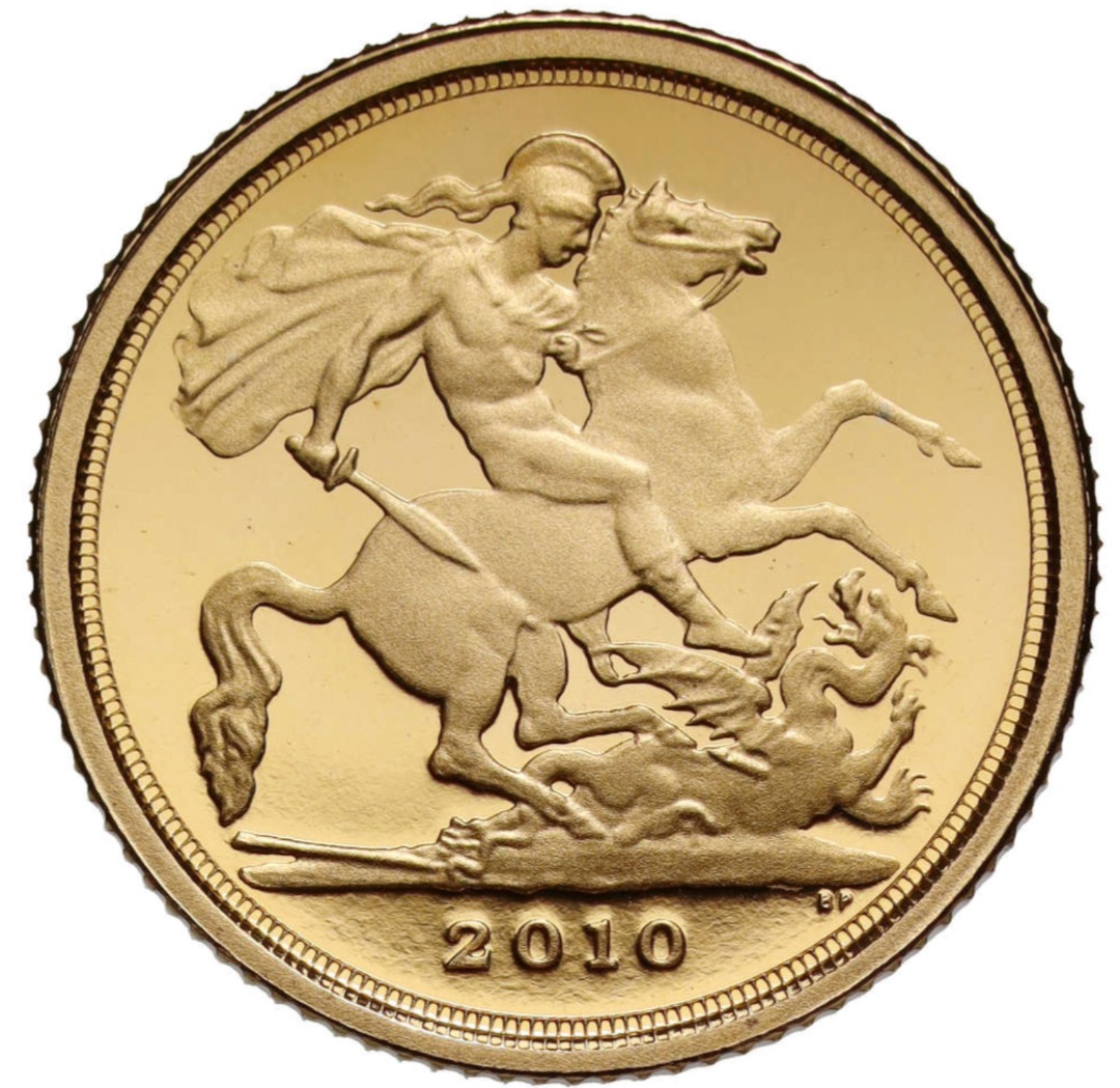 2010 Gold Proof Quarter-Sovereign, Hobbies & Toys, Memorabilia ...