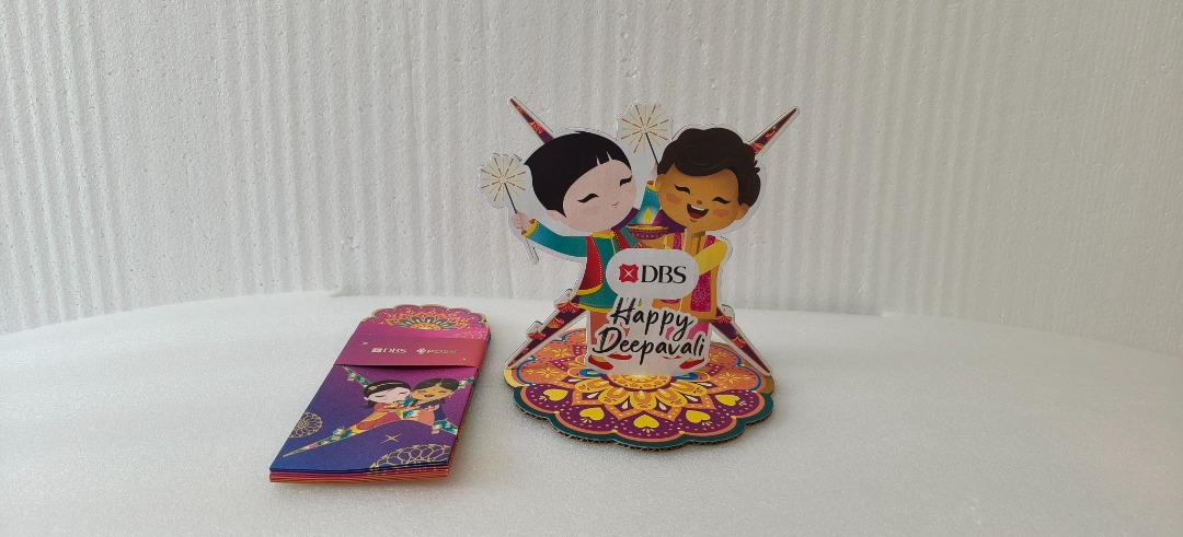(With Free Gift} 2025 DBS POSB Deepavali Diwali Purple Packet Pack ...