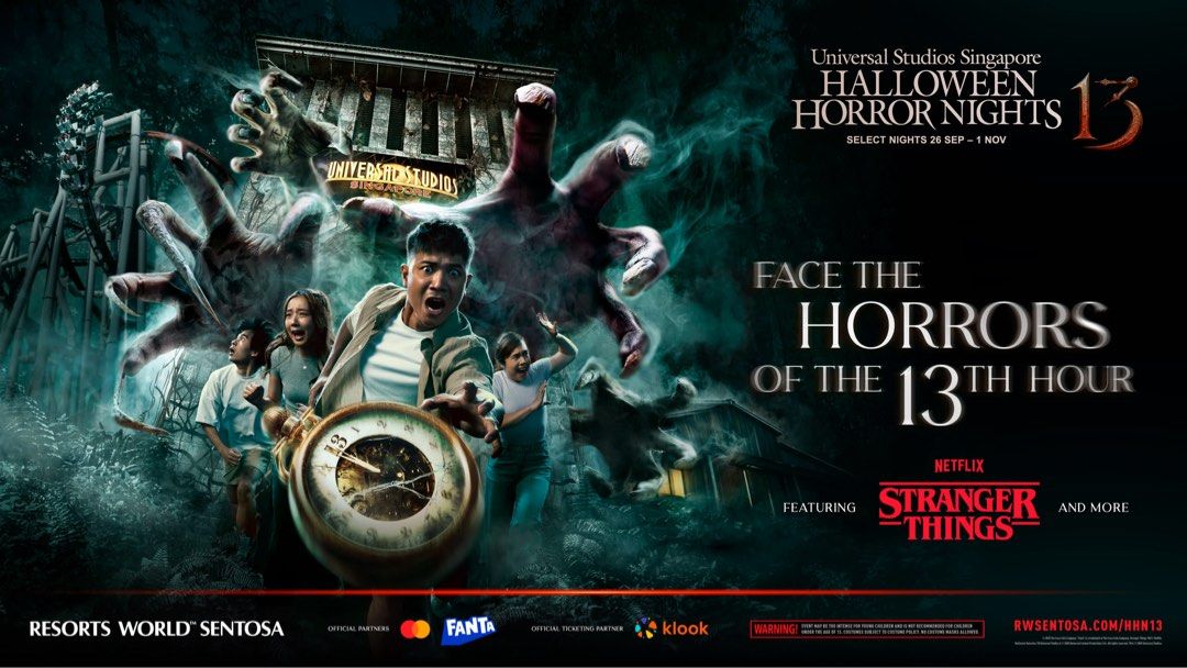 (31 Oct) Halloween Horror Nights Express Plus Pass, Tickets & Vouchers ...