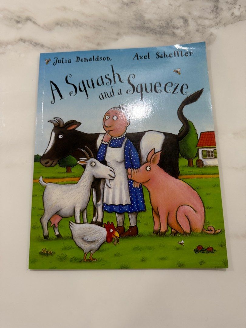 A Squash and a Squeeze by Julia Donaldson, Hobbies & Toys, Books ...