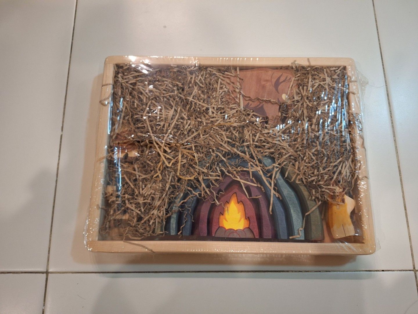 Ancient People Cro-Magnon Wooden Playset, Hobbies & Toys, Toys & Games ...