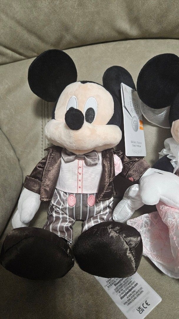 💯AUTHENTIC Disney Happily Ever After Mickey and Minnie Mouse Plush from ...
