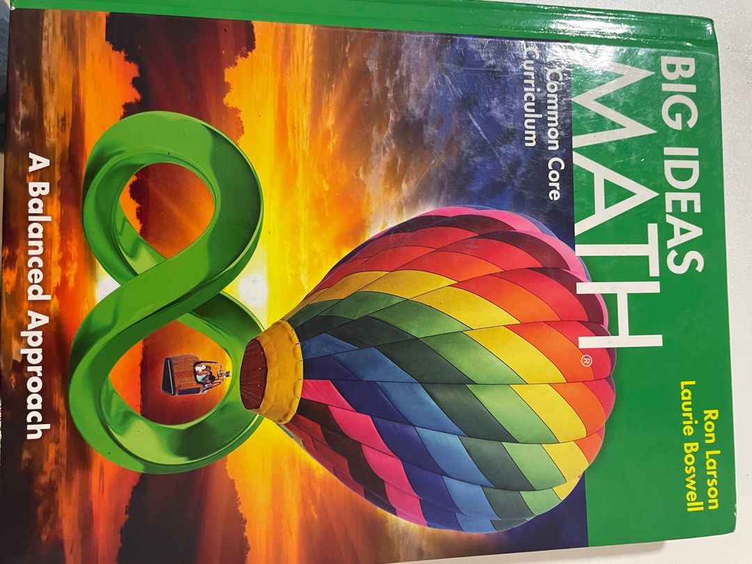 Big Ideas Math Textbook - Common Core Curriculum, Hobbies & Toys, Books ...