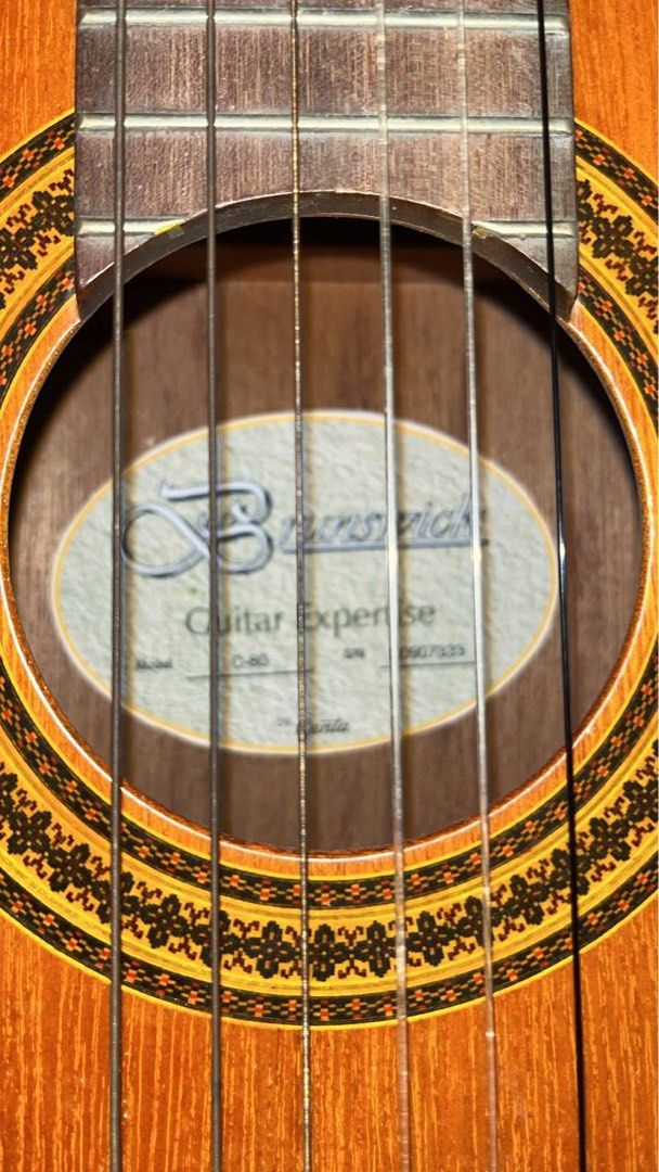 Brunswick Guitar, Hobbies & Toys, Musical Instruments on Carousell