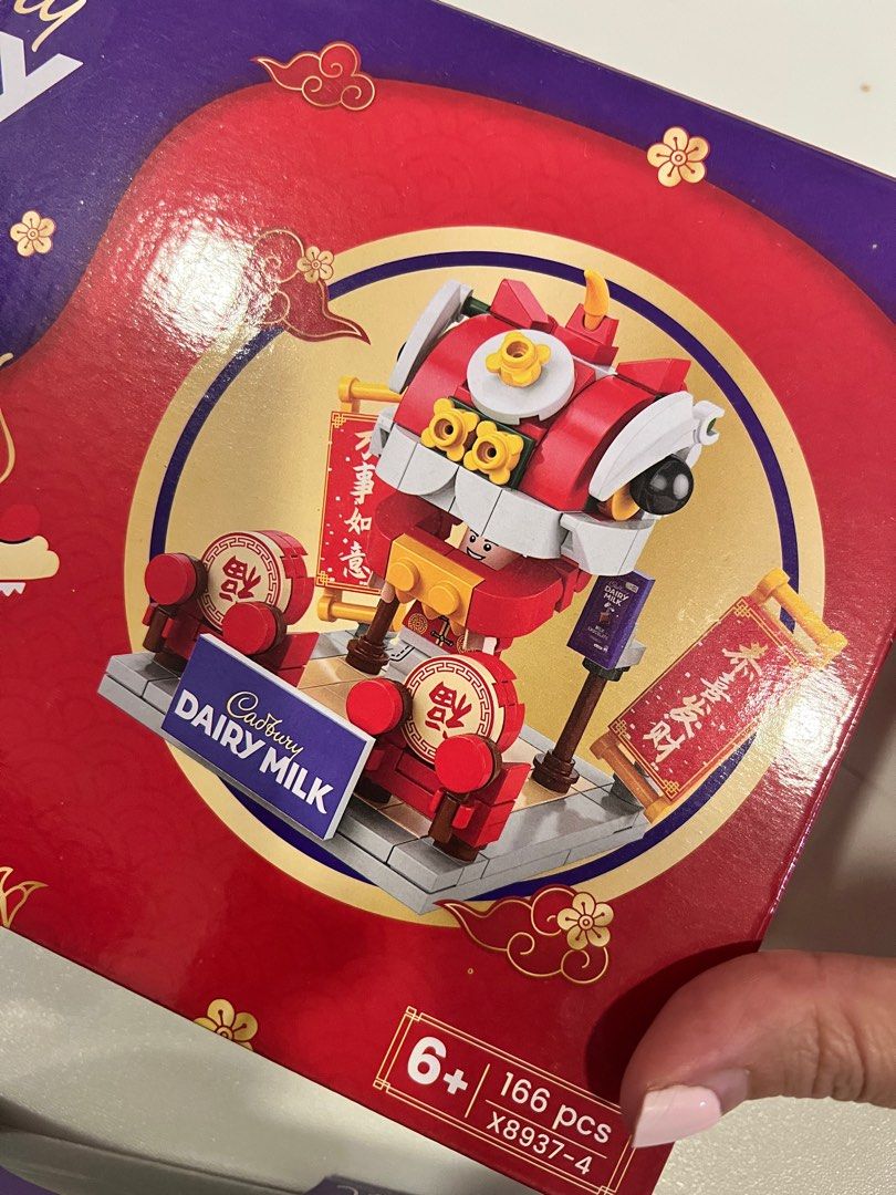 Cadbury Dairy Milk Lion Dance Lego Set + Spirited Away Figures + Polar ...