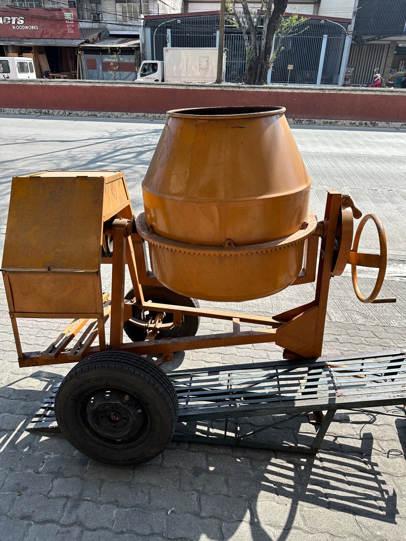 Concrete Mixer One-Bagger A-frame with Mulle, Commercial & Industrial ...